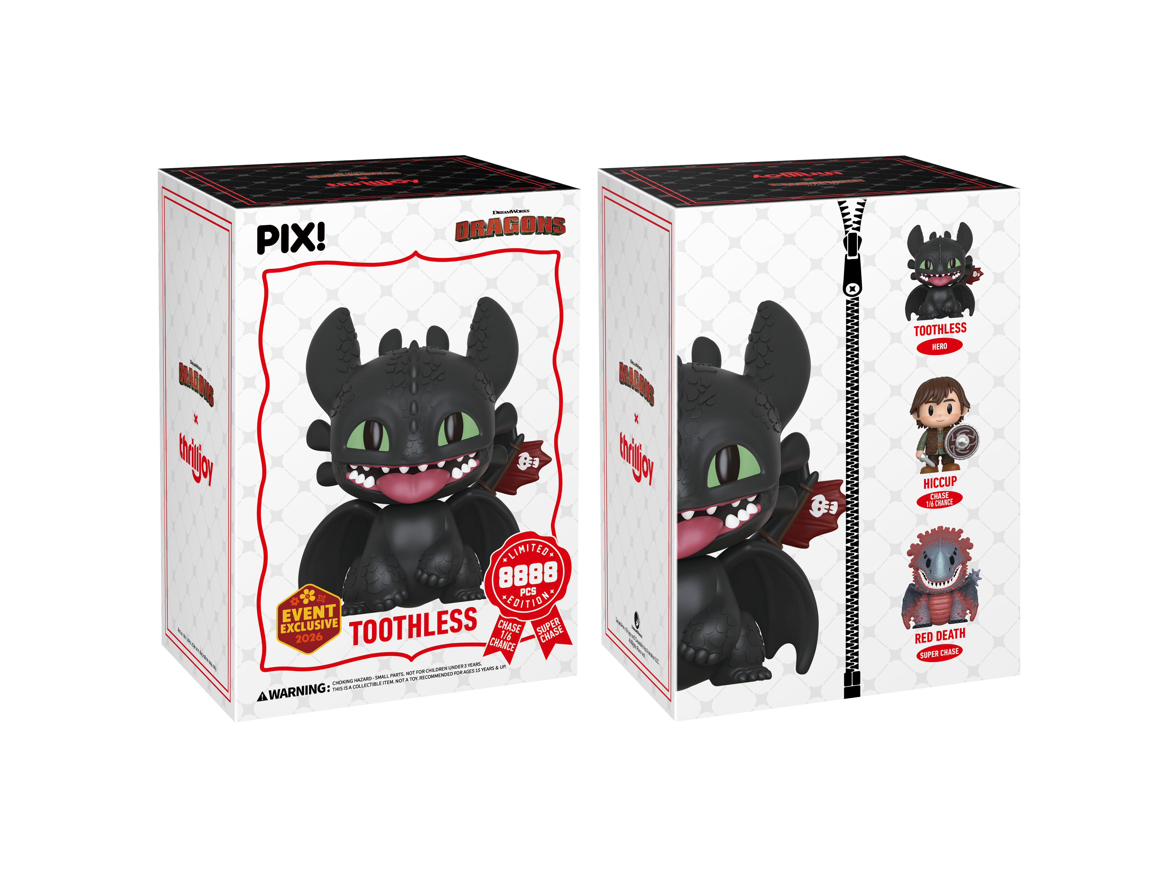 PIX! Toothless: 2026 Spring Event – Thrilljoy