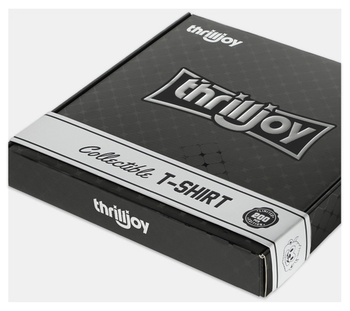 Collectible T-shirt (Thrilljoy Black Logo)